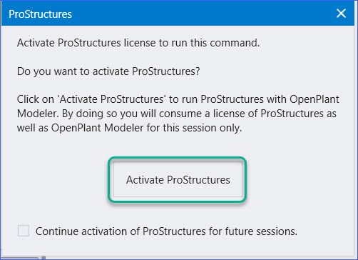 OpenPLANT | AutoPLANT - ProStructures as Add In in OpenPlant Modeler CONNECT Edition. - Communities