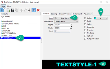OpenPLANT | AutoPLANT - How to Change Equipment Annotate TextStyle from Default Way - Communities