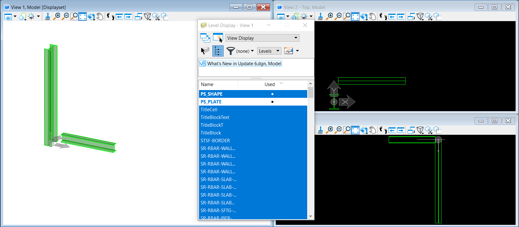ProStructures - How to apply Level Display settings to all open views? - Communities