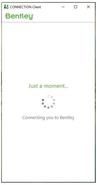 MicroStation - Cannot sign in to CONNECTION Client - Communities