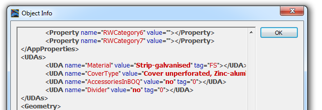 OpenPlant - Display UDAs on Element Information - Communities