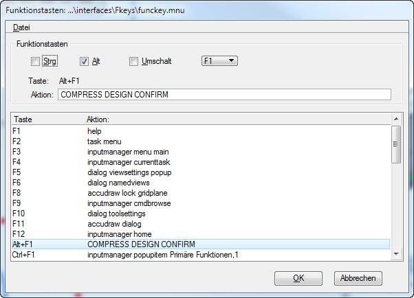MicroStation - Funktionstasten belegen - Communities