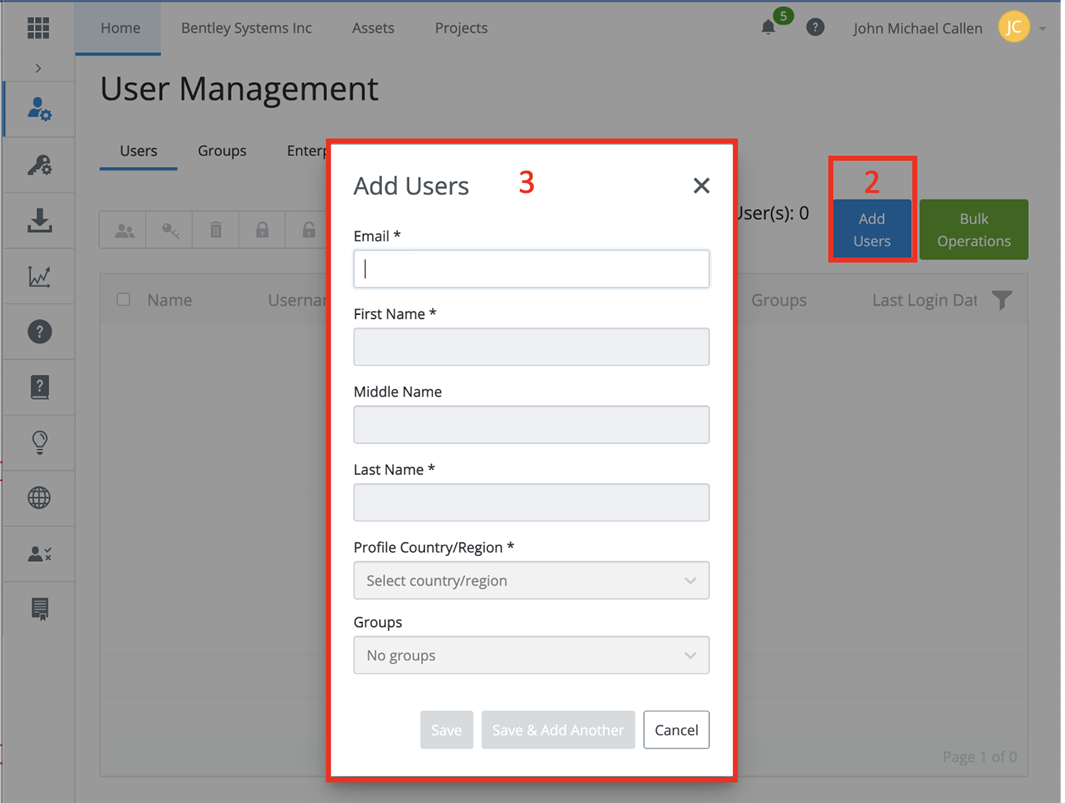iTwin IoT - Adding Users and Setting User Permissions - Communities