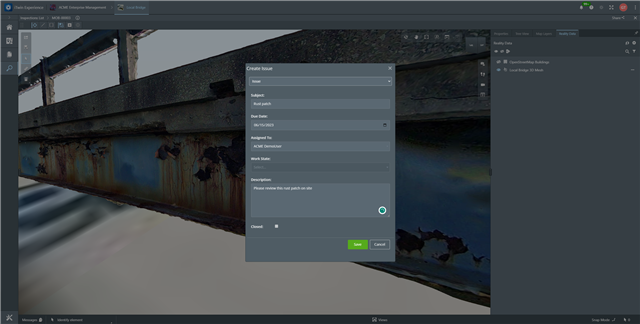 iTwin Experience - Create An issue - Communities