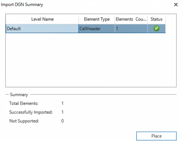 OpenRoads | OpenSite - Import DGN - Communities