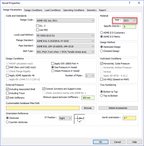 AutoPIPE - 13. Why component Material selection does not populate properties for ambient or ...