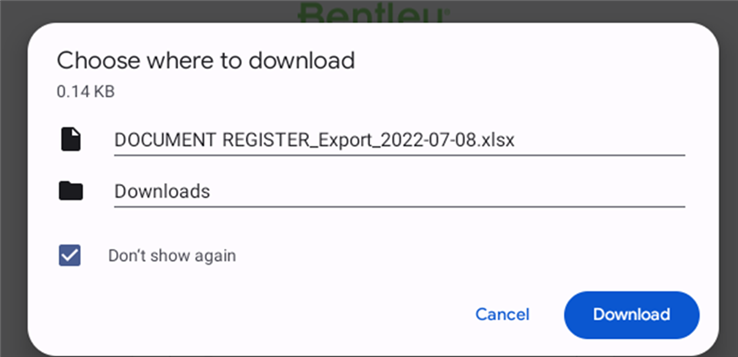 AssetWise Asset Reliability - Accessing ALIM Documents in APM Mobile 2. ...