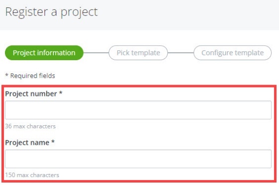 SYNCHRO Construction Solution - Register a Project - Communities
