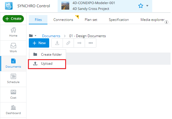 SYNCHRO Construction Solution - Starting a new project that will use iModel Connections ...