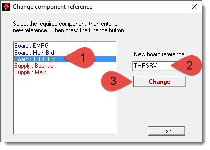 HEVACOMP - How to rename a board or busbar - Communities