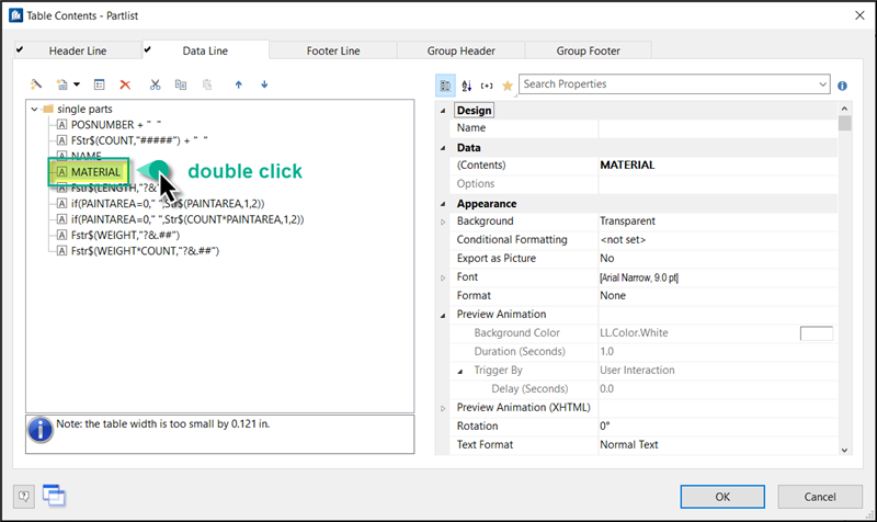 ProStructures - Working with Conditions to Edit Partlist - Communities