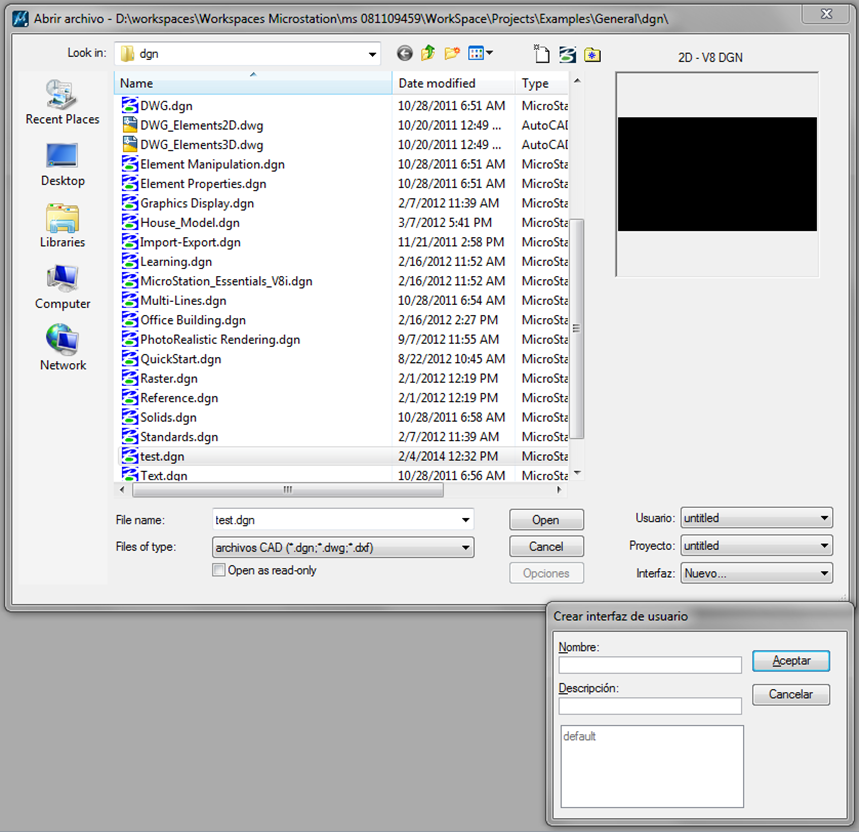 MicroStation - Cómo personalizar Menus y Tareas? - Communities