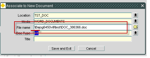 AssetWise Linear Network Management - Users are unable to attach documents to Pem ERROR>WUT-129 ...