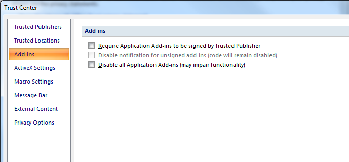 gINT | Keynetix - Excel returns an 'Untrusted Publisher' message for KeyAGS - Communities