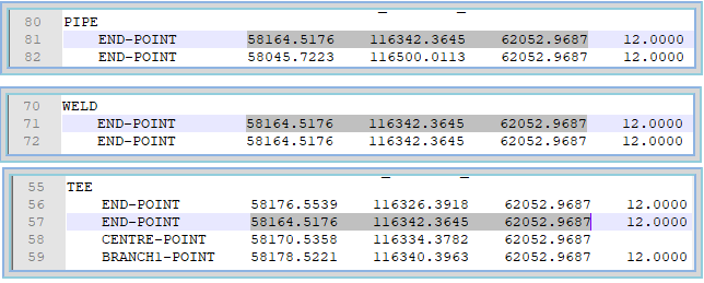 AutoPIPE - 18. Parts of my PCF translated file into AutoPIPE have piping that is not connected ...