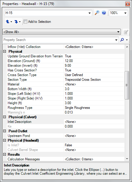 OpenFlows | Water Infrastructure - Modeling Reference - Headwalls - Communities