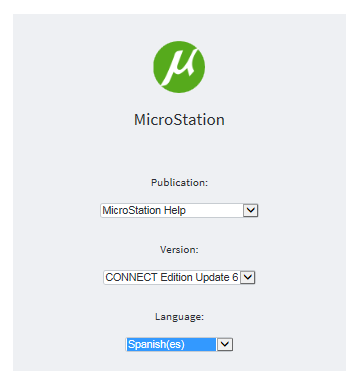 MicroStation - Where to find the documentation "Help for MicroStation ...