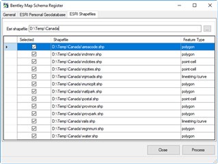 OpenCities Map - - Create schema from Shapefiles (Schema Register EXE) - Communities