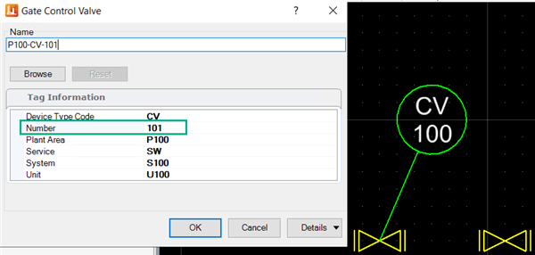 OpenPLANT | AutoPLANT - How to customize the Valve Tag Number to start ...