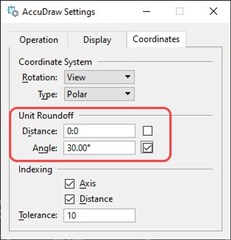 OpenBuildings - Using AccuDraw Angle Roundoff for Modeling Efficiency ...