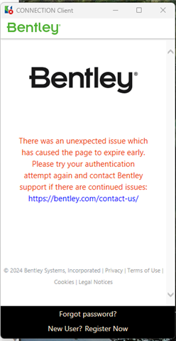 Licensing, Cloud and Web Services - CONNECTION-Client Fehler "There was ...