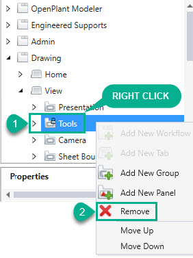 OpenPlant - How to Customize the Pop-up Tool Box in OpenPlant Modeler ...