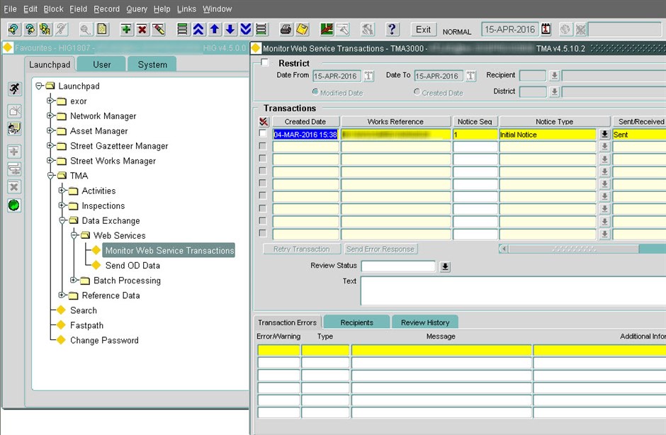 AssetWise Linear Network Management - How to extract notice XML - Communities