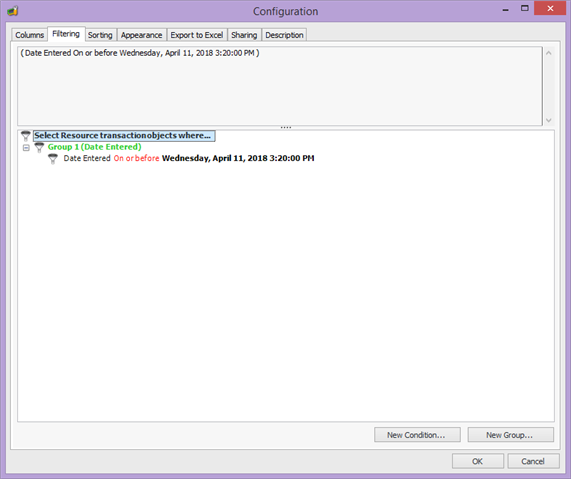 AssetWise Asset Reliability - Configuration Filters do not Respect UTC - Communities