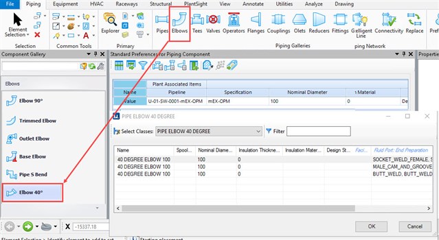 OpenPlant - How to Create a new Button for Custom Angle Pipe Elbow ...