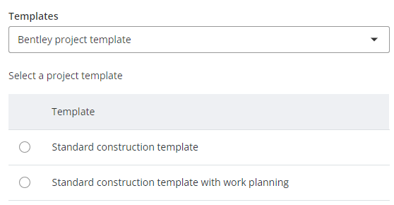 SYNCHRO Construction Solution - Register a Project - Communities