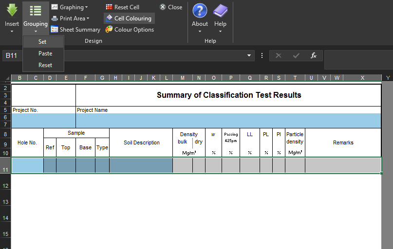 gINT | Keynetix - How To Set up a Grouped Sheet - Communities