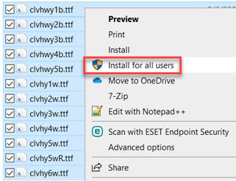 OpenRoads | OpenSite - Required Font Missing Message - Communities
