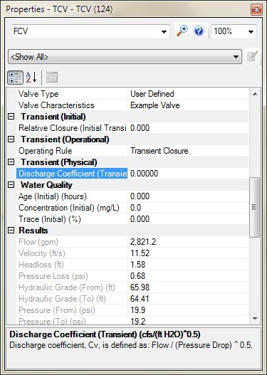 OpenFlows | Water Infrastructure - Converting a PRV PSV or FCV to a ...