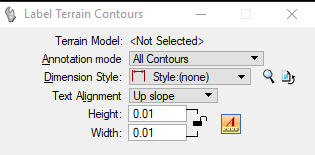 OpenRoads | OpenSite - Missing Contour Labels - Communities