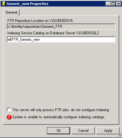 AssetWise ALIM - Setting Up FTR - Communities
