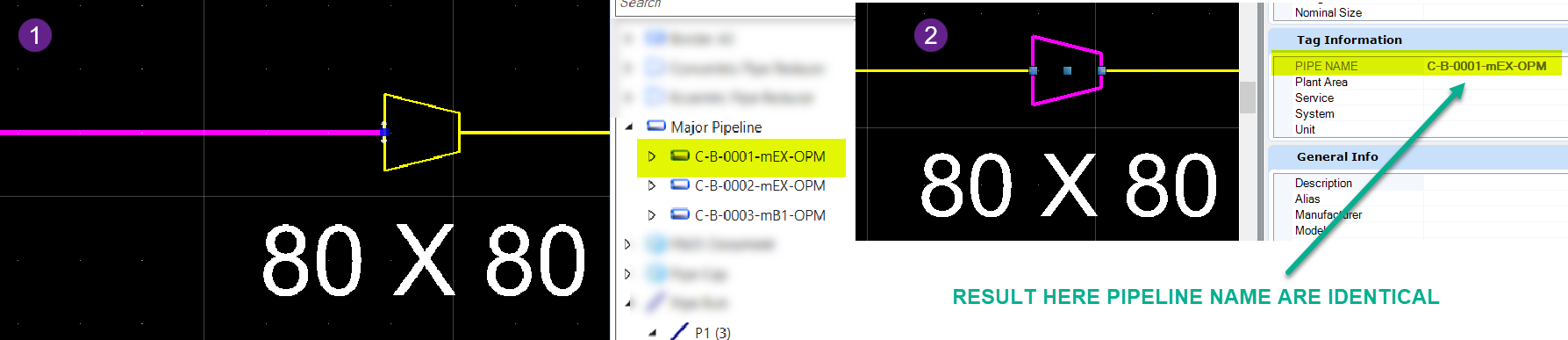 OpenPlant - How To Show Information from Pipeline to In-Run Components ...