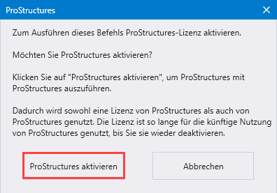 Licensing, Cloud and Web Services - Zusätzliche Lizenz für ProStructures bei Nutzung in ...