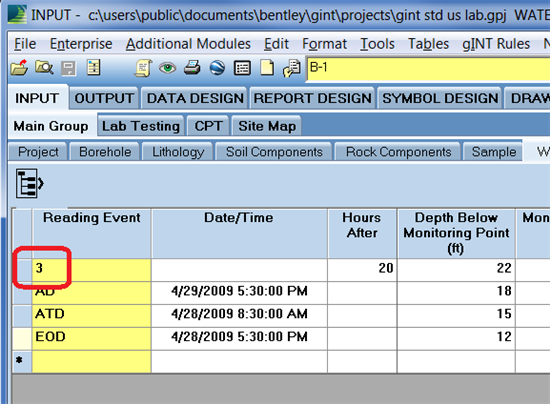 gINT | Keynetix - Water Level Information Missing Sometimes with gINT ...