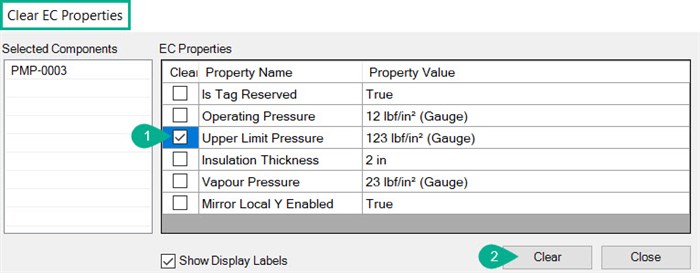OpenPLANT | AutoPLANT - How to Clear EC Properties for Components in ...