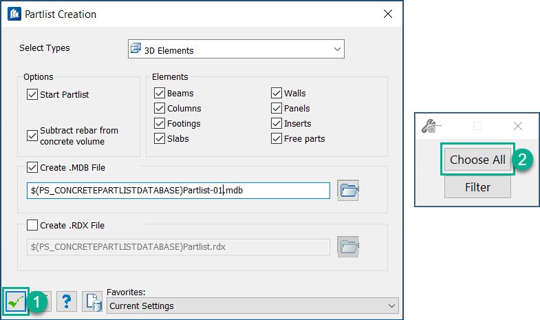 ProStructures - How to sort Concrete Partlist with Position Number? - Communities