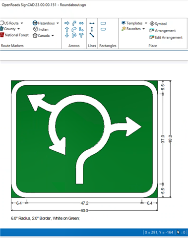 OpenRoads | OpenSite - How-to edit arrow graphics - Communities