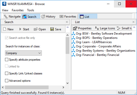 OpenBuildings - To add a Company as the Top Level in the Organizational ...