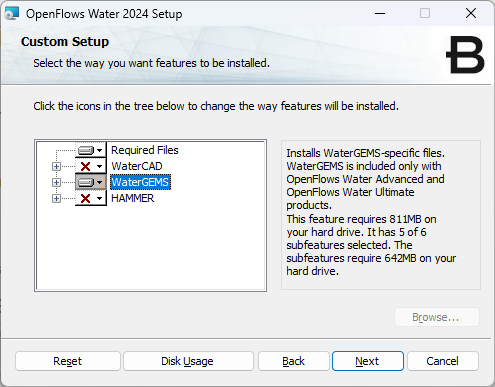OpenFlows | Water Infrastructure - OpenFlows Product Licensing and Feature Levels (New for 2024 ...