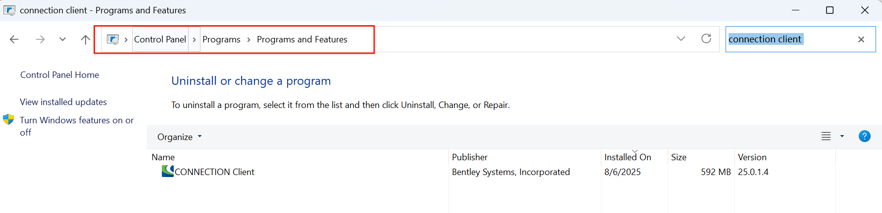 Bentley 中文技术资料库 - 技术资料库 - CONNECTION Client连接失败 - Communities