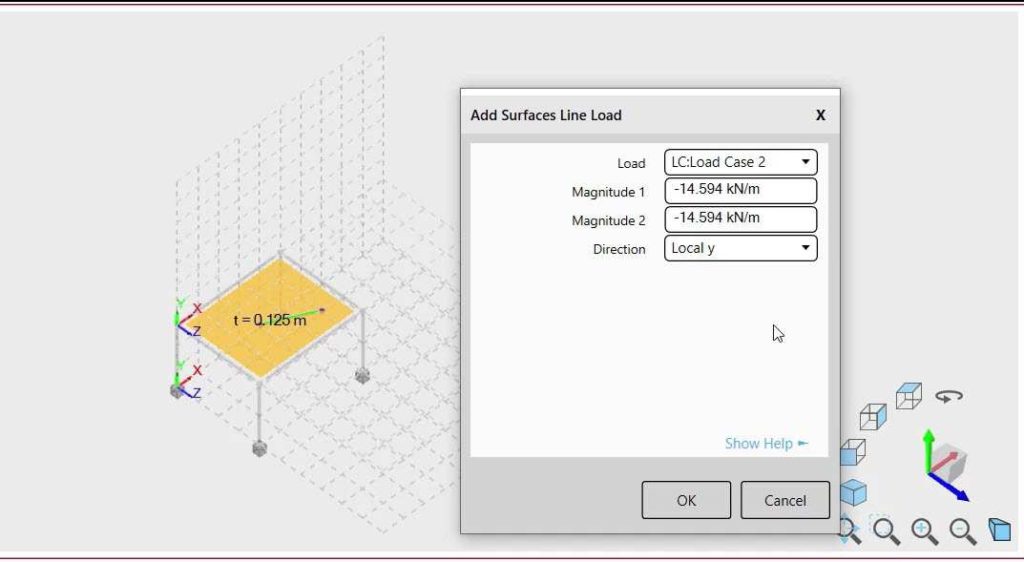 RAM | STAAD | ADINA - Line Load in STAAD.Pro Physical Modeler - Communities