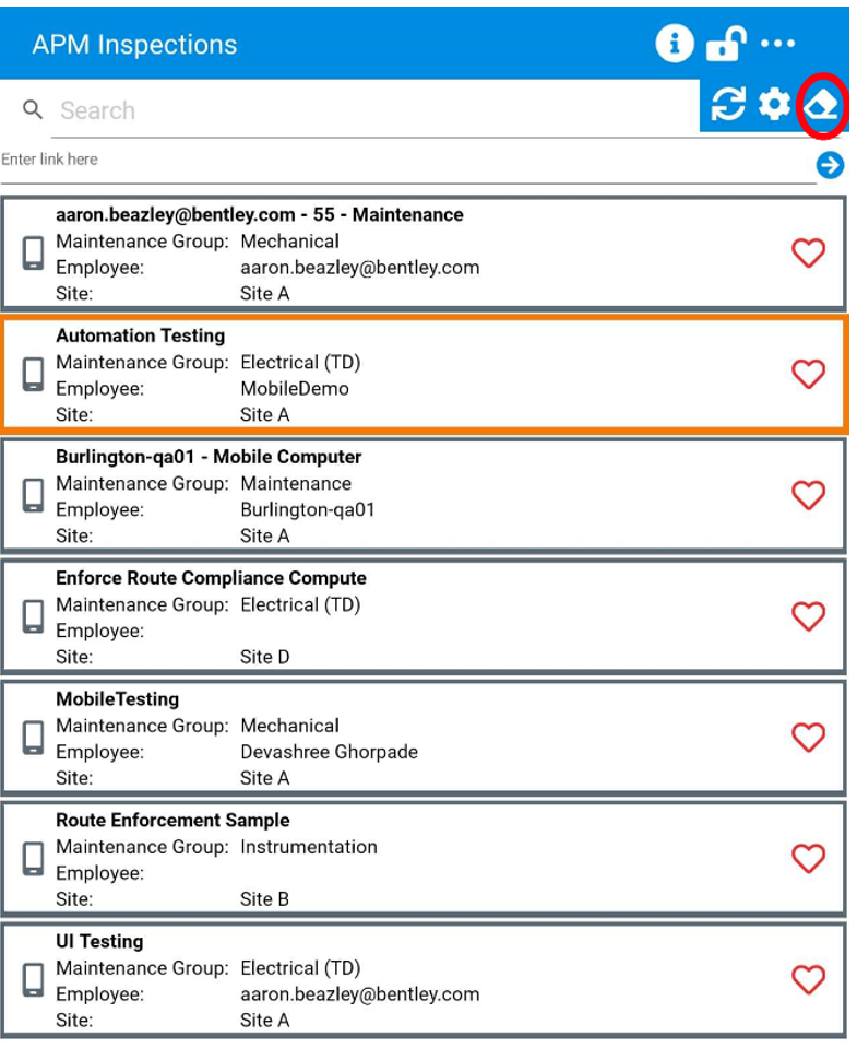 AssetWise Asset Reliability - Failed load or sync due to corrupt or obsolete in APM Mobile ...