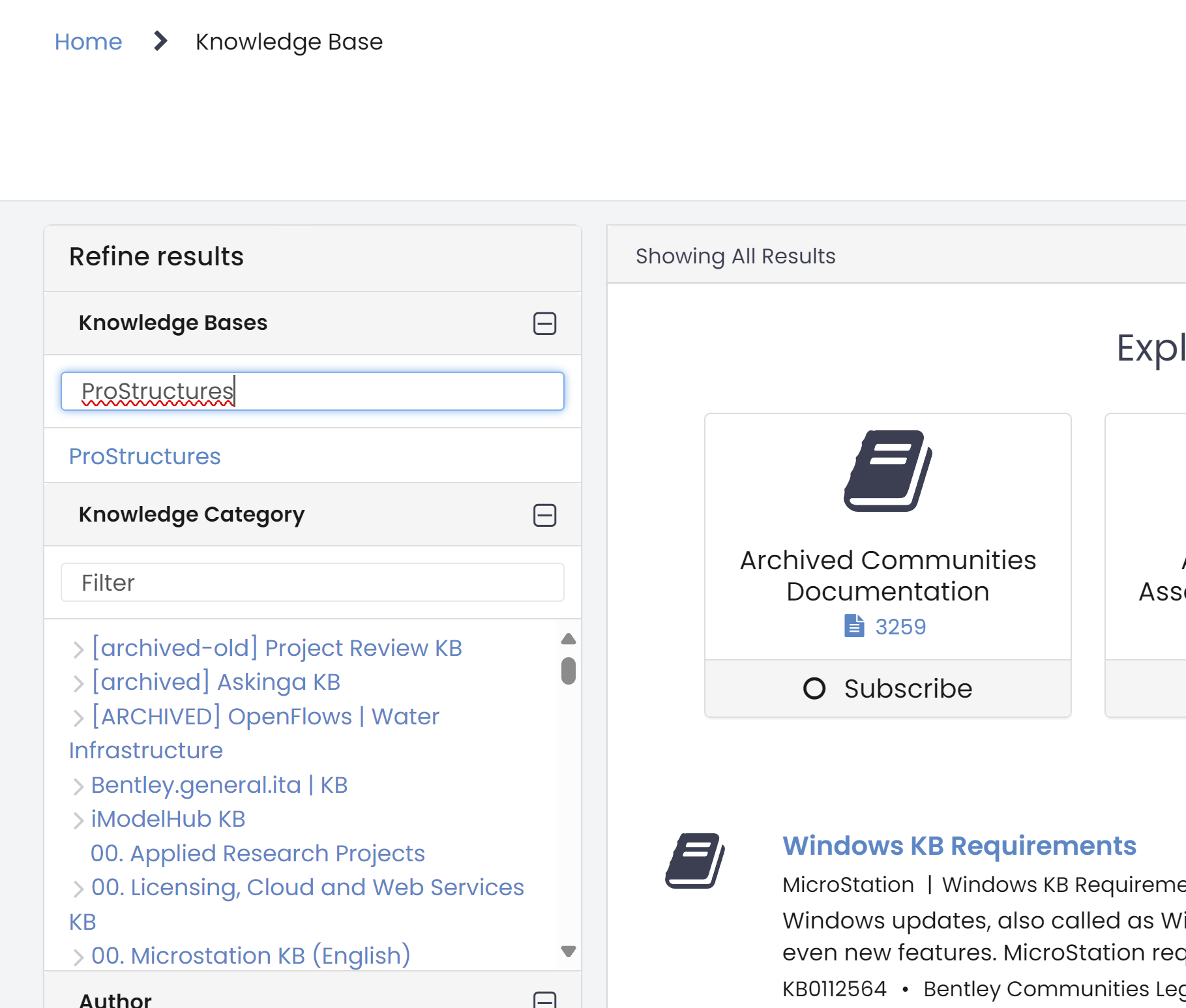 ProStructures - Migration from ProSteel AutoCAD based to Prosteel (Microstation) - Communities