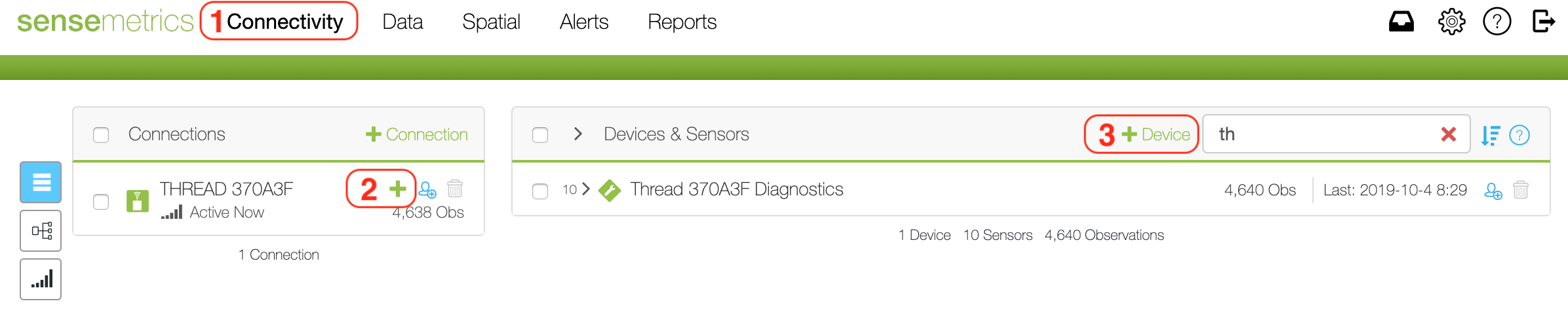 Sensemetrics - sensemetrics Smart Relay - Communities