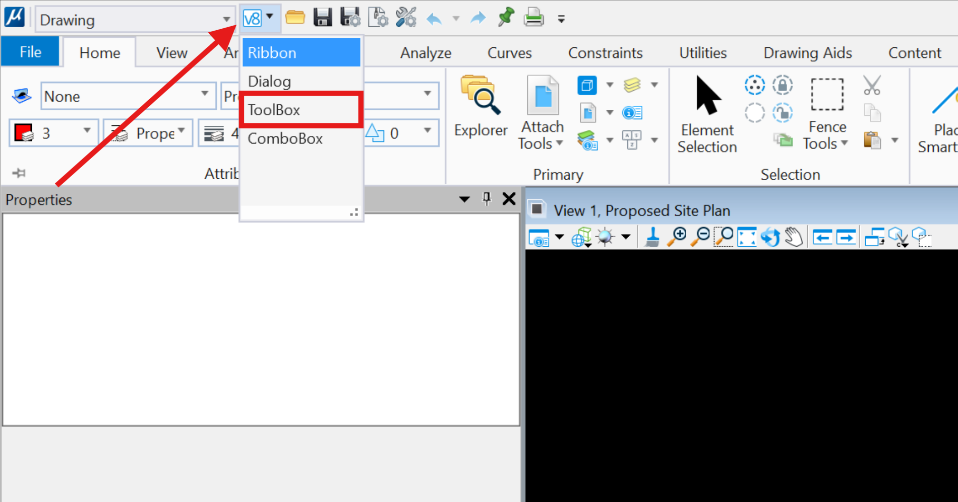 MicroStation - How to set single click on 'Single–Shot' setting for the ...