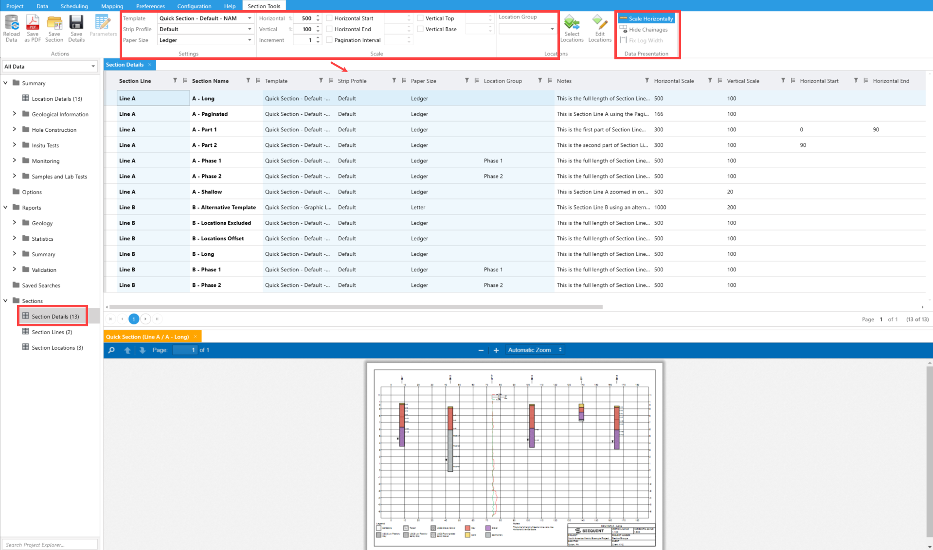 OpenGround - Section Groups - Communities